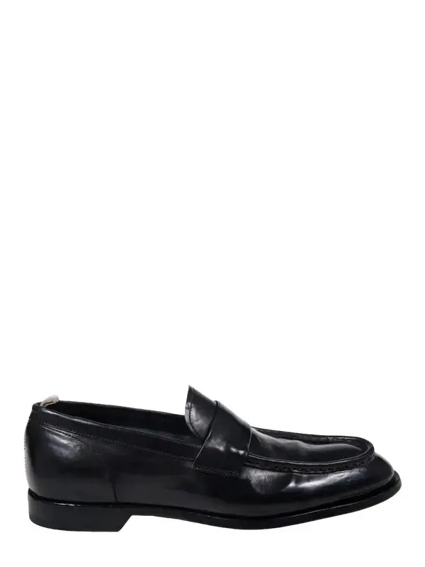 Officine Creative Leather Loafers - Black