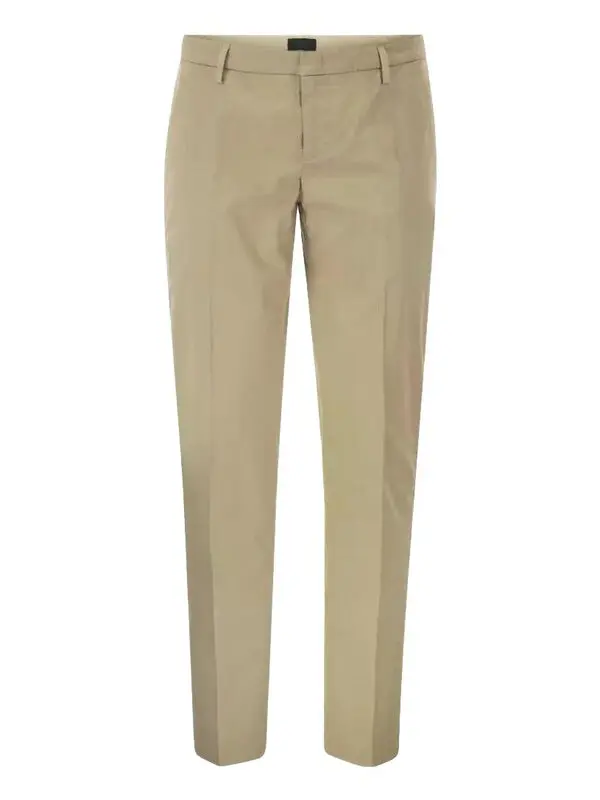 DONDUP Belt-loops Trousers - Neutrals