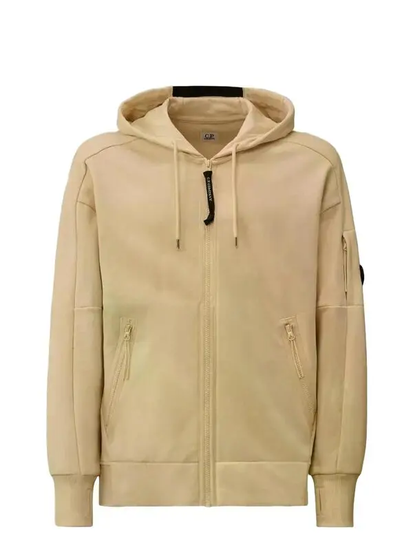 C.P. COMPANY Zip-fastening Hoodie - Neutrals