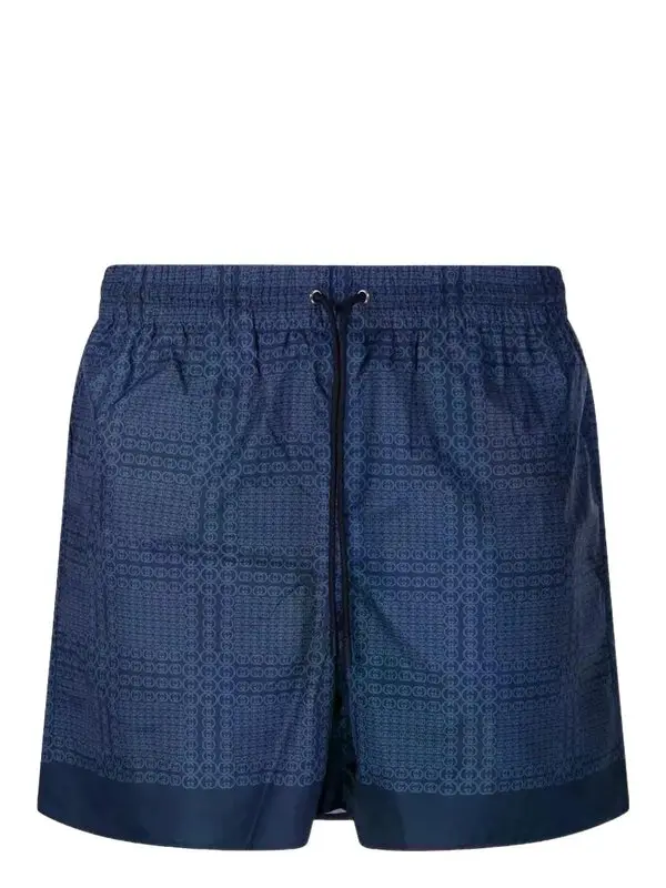 Gucci Drawstring Swim Shorts - Blue