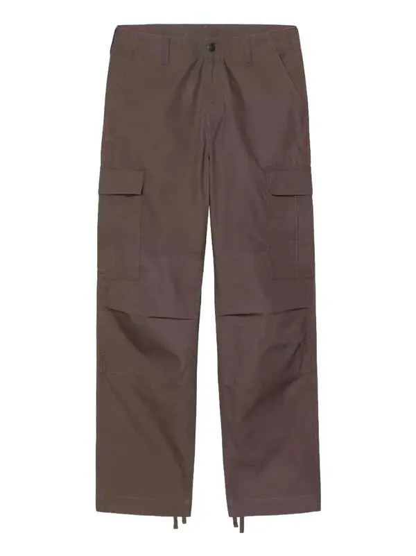 Carhartt Work In Progress Ankle-drawstring Cargo Pants - Brown