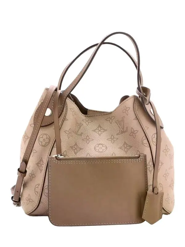 LOUIS VUITTON Hina Pm Shoulder Bag Mahina Leather - Neutrals