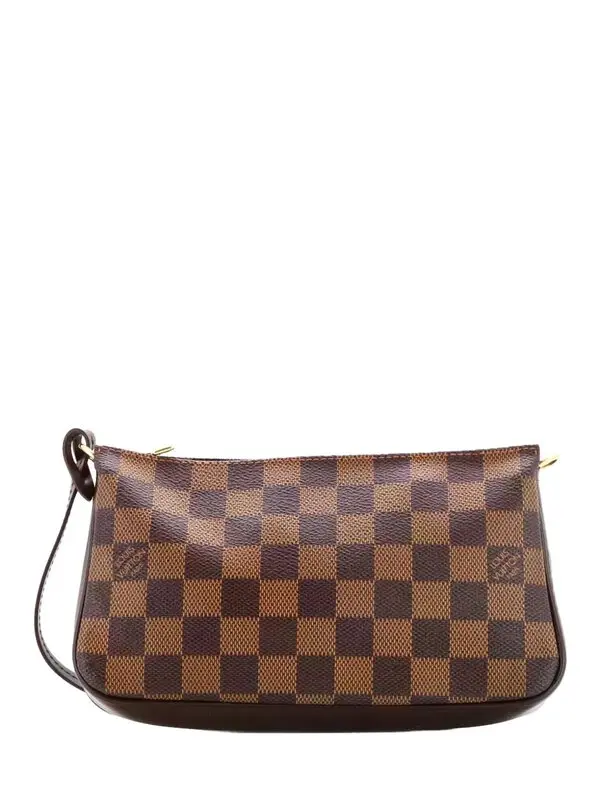 LOUIS VUITTON Navona Pochette Accessoires Damier Clutch - Brown
