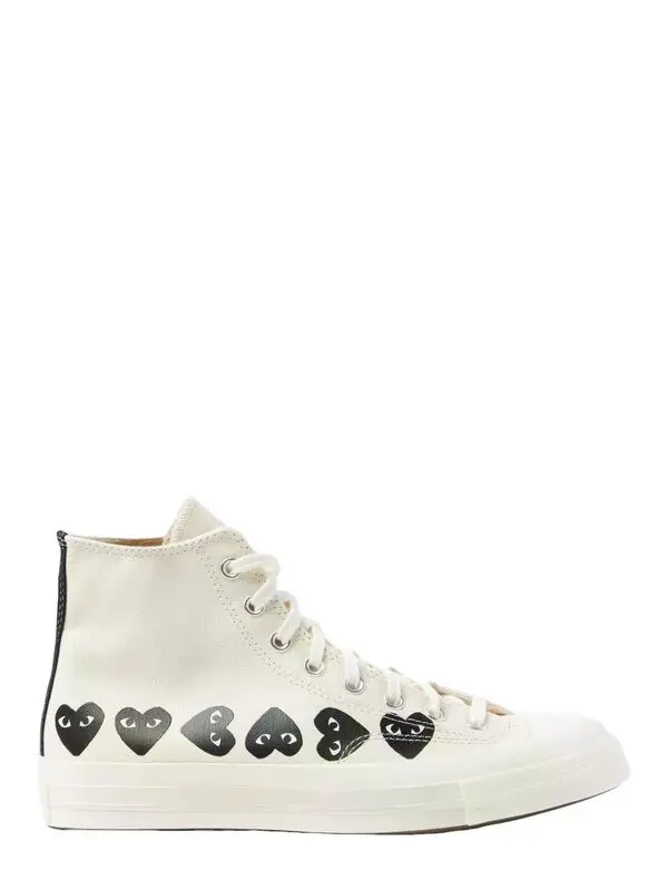 CONVERSE X COMME DES GARONS PLAY Comme Des Garçons Homme X Converse High-top Sneakers - White