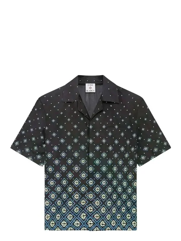 Casablanca Monogram Shirt - Black