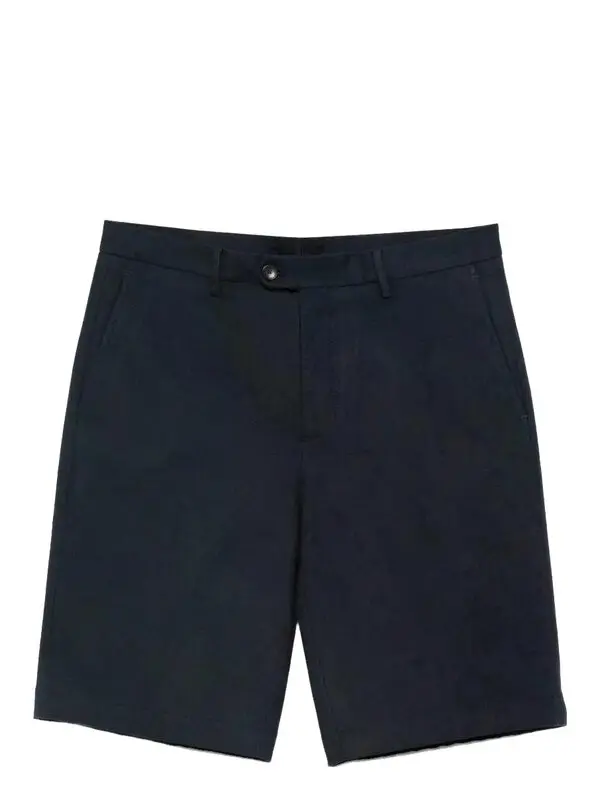 Etro Button Shorts - Blue