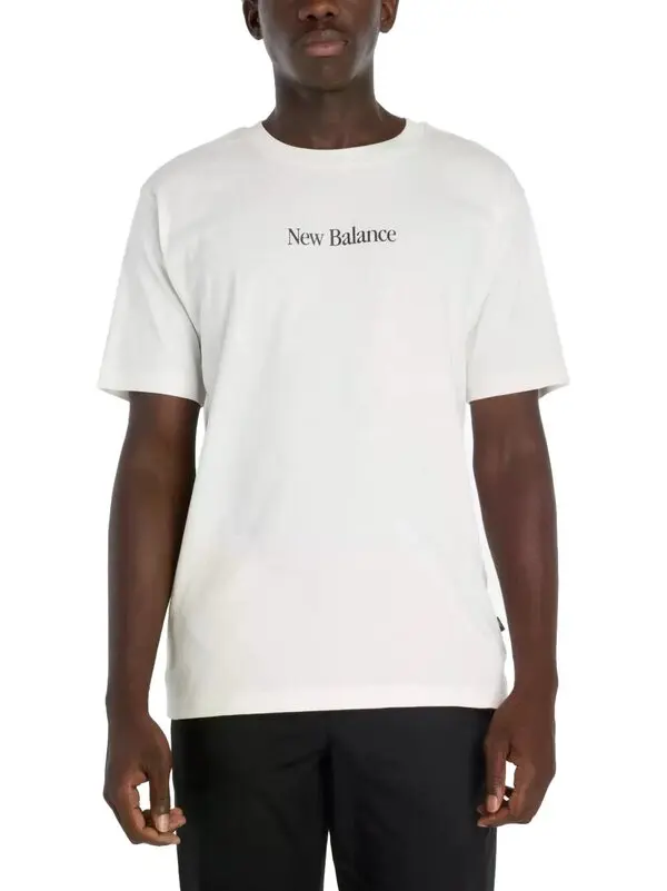NEW BALANCE Logo-print T-shirt - White
