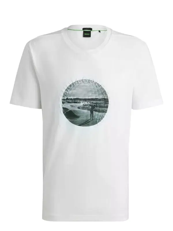 BOSS Graphic-print T-shirt - White