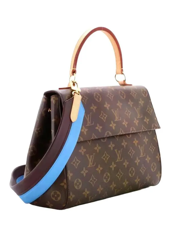 LOUIS VUITTON Cluny Top Handle Mm - Brown