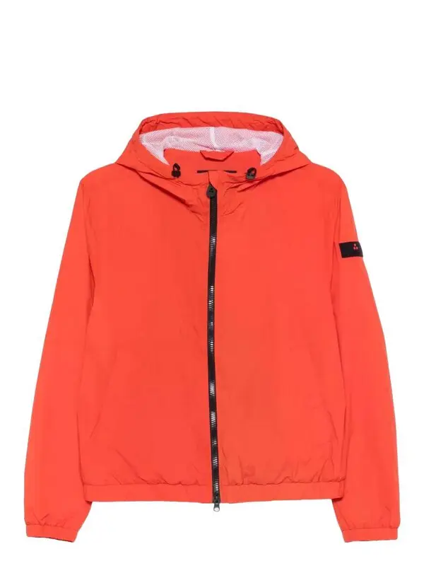 Peuterey Hooded Zip-up Jacket - Orange