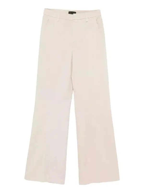 DONDUP Flared Trousers - Neutrals