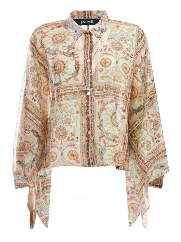 Just Cavalli Printed Shirt - Neutrals