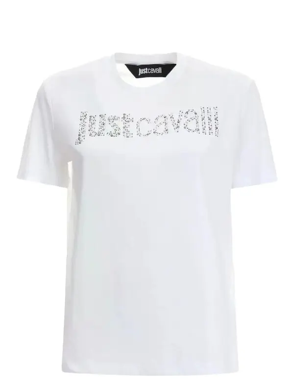 Just Cavalli Logo T-shirt - White