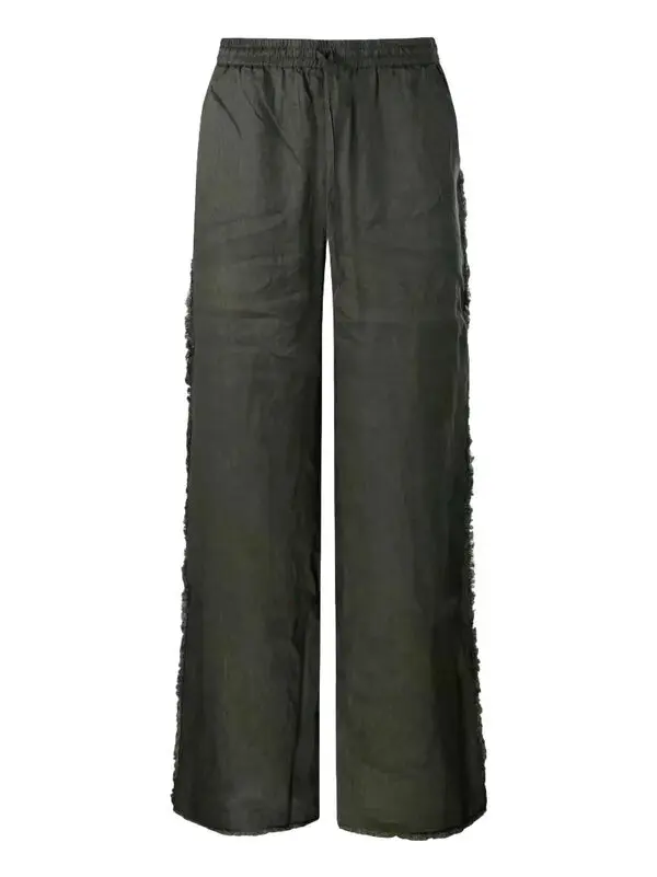 P.a.r.o.s.h Frayed Trousers - Green