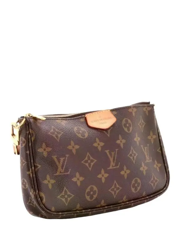 LOUIS VUITTON Multi Pochette Accessoires Monogram Canvas Crossbody Bag - Brown