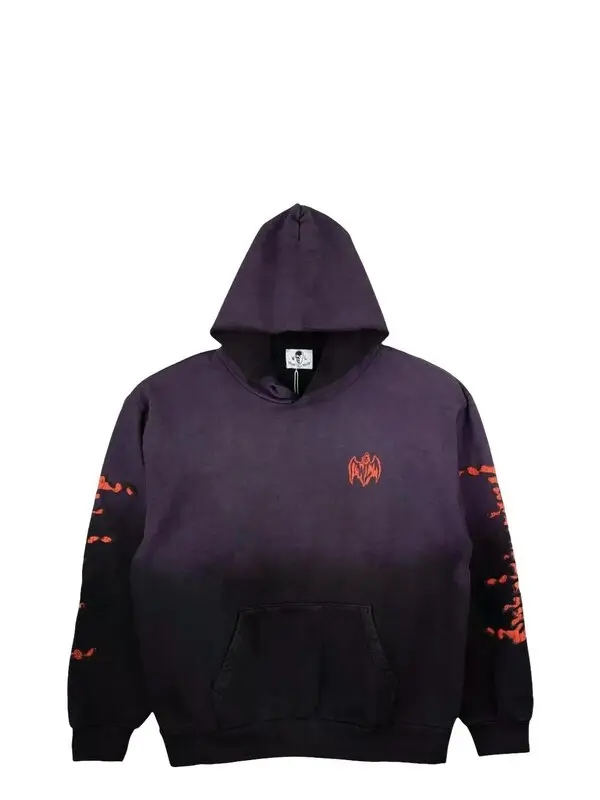 WARREN LOTAS Printed Hoodie - Purple