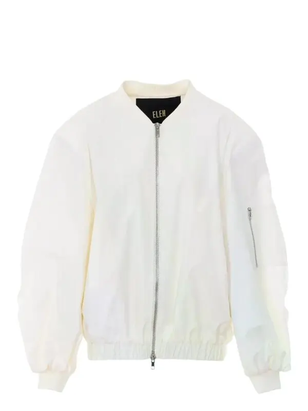 ELEH Padded Bomber Jacket - Neutrals