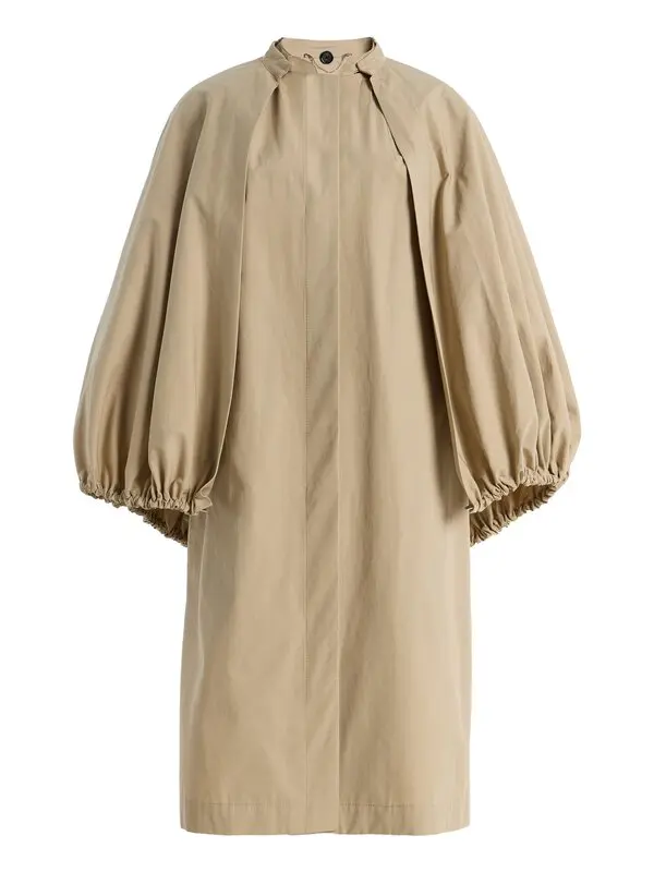 TOTEME Detachable Cape Trench Coat - Neutral