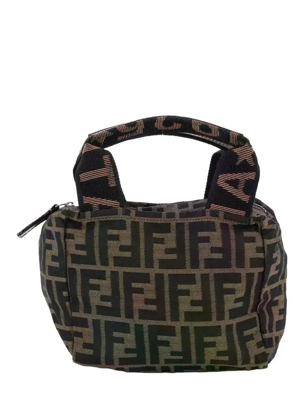 Fendi Vintage 1925 Zucca Canvas Mini Tote Bag - Brown