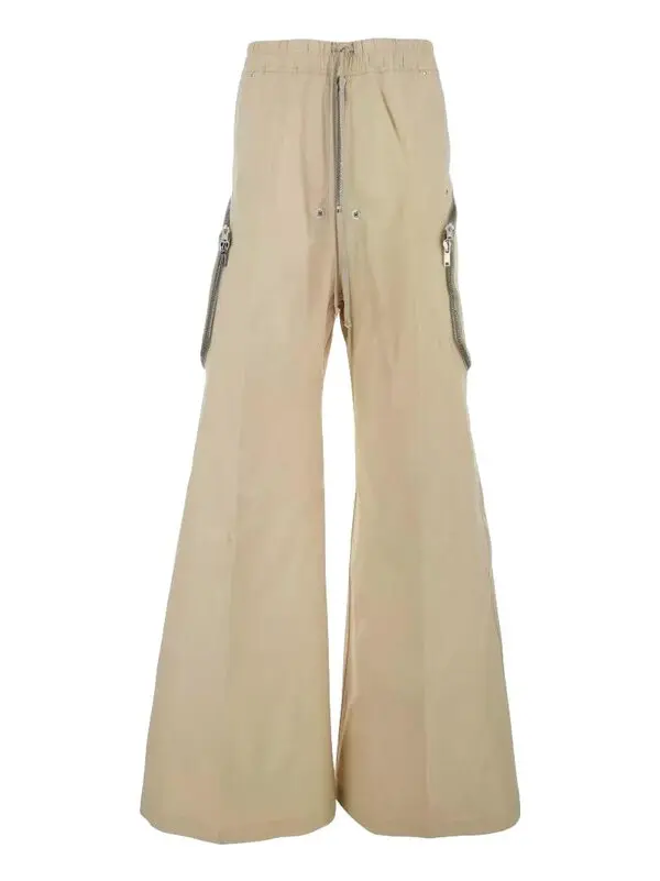 Rick Owens Zip-detail Trousers - Neutrals