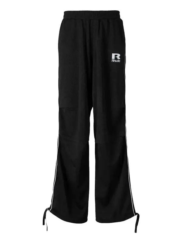 Rhude Drawstring Track Pants - Black