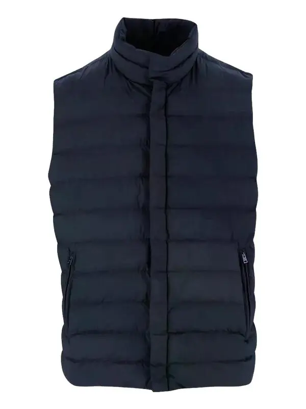 Herno Padded High-collar Jacket - Blue