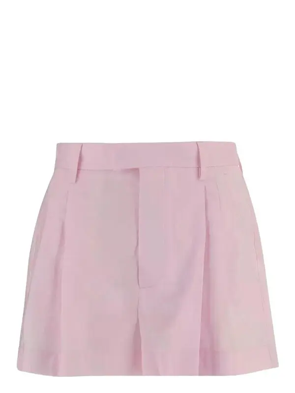 ARMARIUM Bermuda Pleated Shorts - Pink