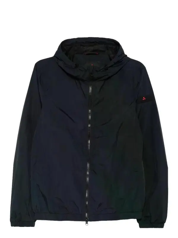 Peuterey Hooded Zip-up Jacket - Blue