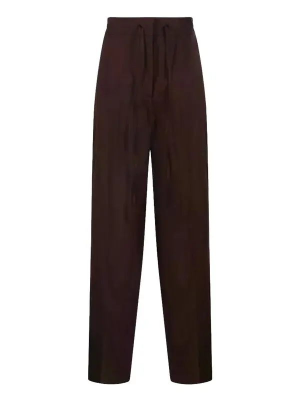 P.a.r.o.s.h Drawstring Trousers - Brown