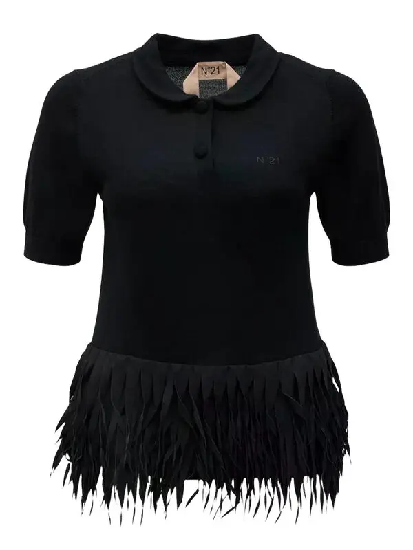N°21 Polo Shirt - Black