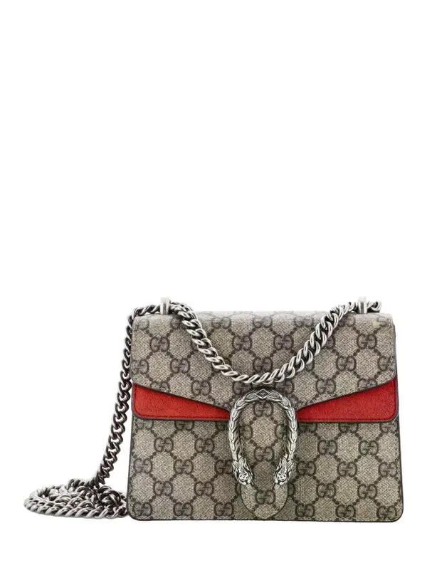 Gucci Dionysus Gg Coated Canvas Mini Crossbody Bag - Brown