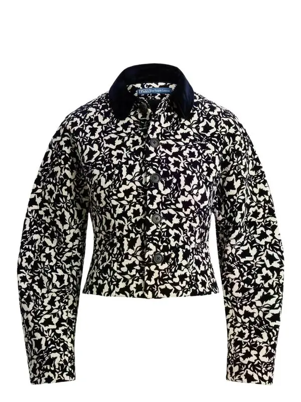 Polo Ralph Lauren Floral-print Jacket - Blue