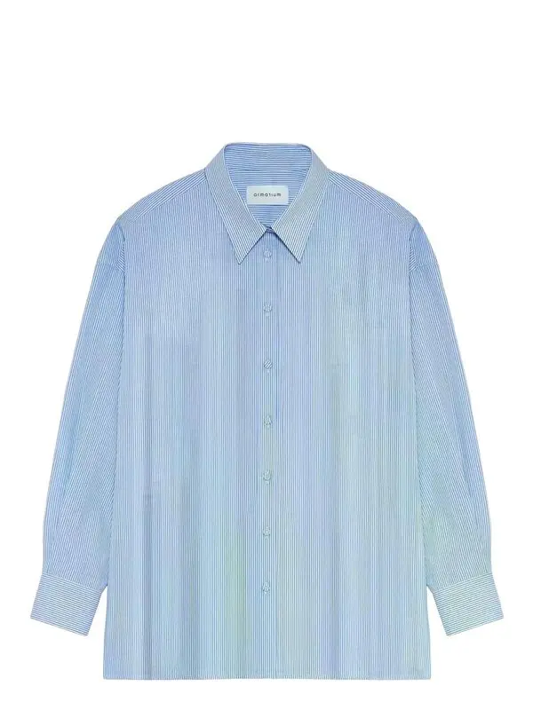 ARMARIUM Striped Cotton Shirt - Blue