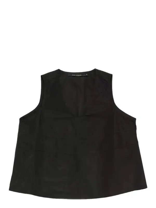 Sofie D'hoore Brambel Sleeveless Top - Black