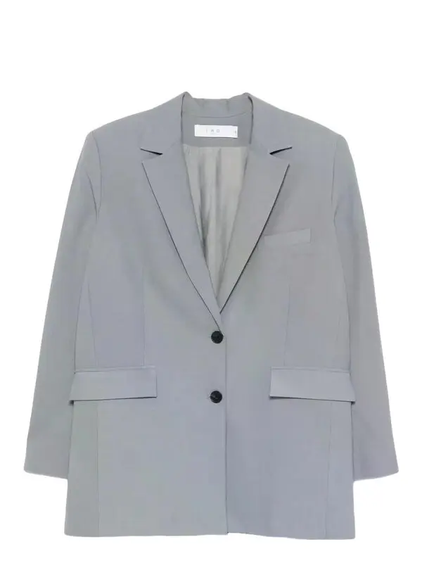 IRO PARIS Single-breasted Blazer - Grey