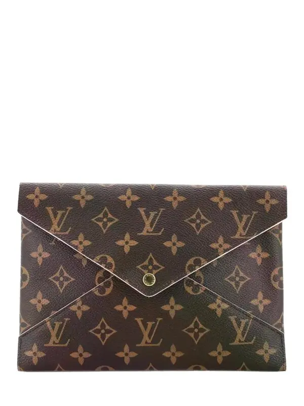 LOUIS VUITTON Kirigami Pochette Monogram Canvas Gm Pouch - Brown