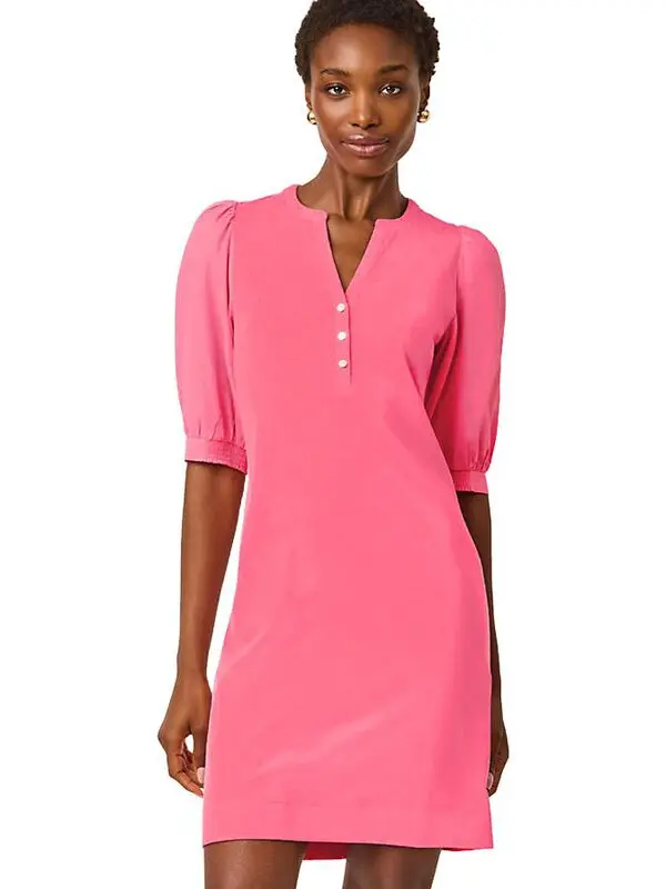 LILLY PULITZER Ronson Popover Dress - Confetti Pink