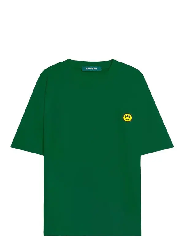 BARROW Crew-neck T-shirt - Green