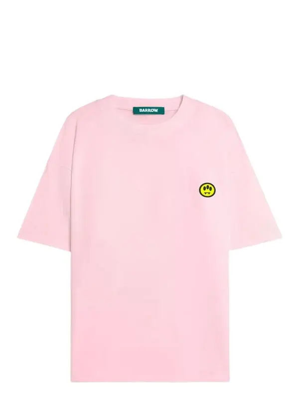 BARROW Logo T-shirt - Pink