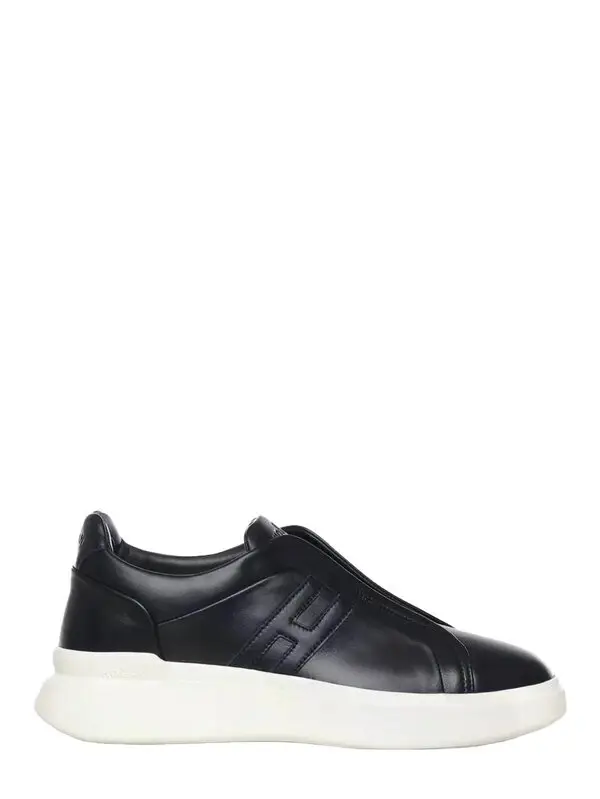 Hogan Leather Sneakers - Blue