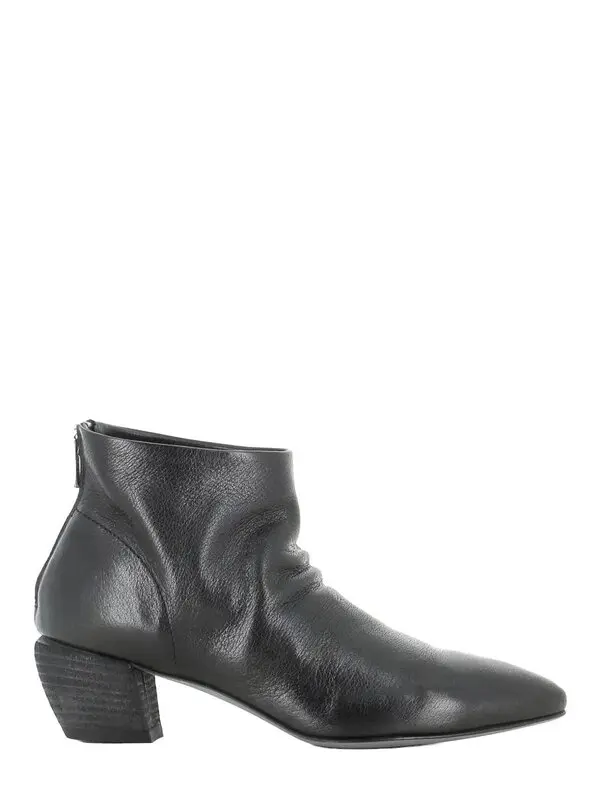Officine Creative Pointed-toe Zip Boots - Black
