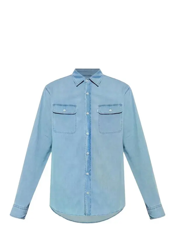 Paul & Shark Pocket-buttoned Shirt - Blue