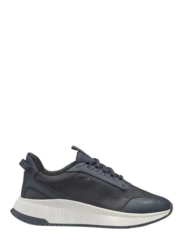 BOSS Ttnm Evo Textured Sneakers - Blue