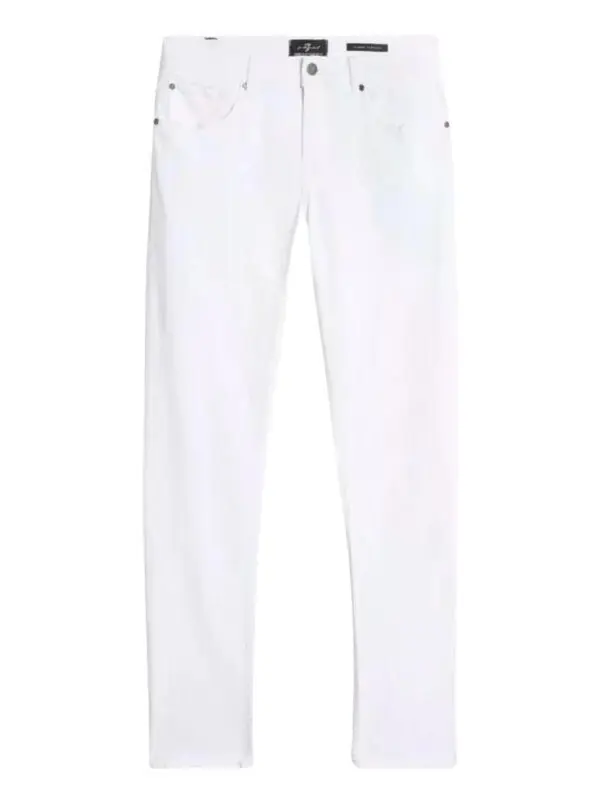 7 For All Mankind Five-pocket Jeans - White