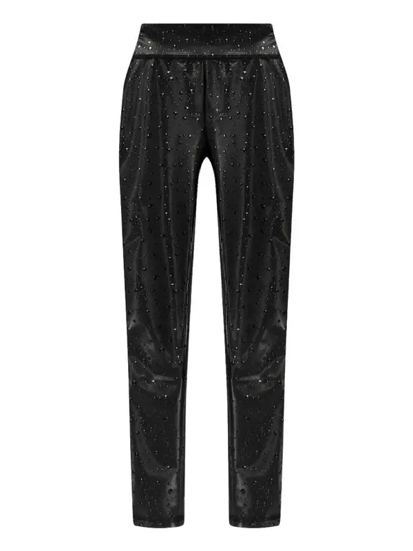Versace Water Drop-print Leggings - Black