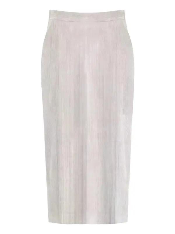 Antonelli Firenze Corduroy Skirt - Neutrals
