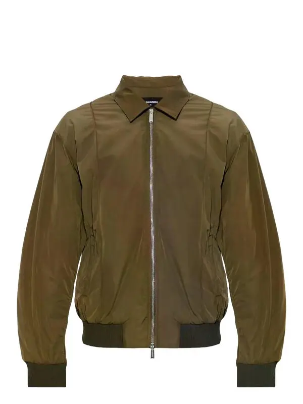 Dsquared2 Zip-up Bomber Jacket - Green