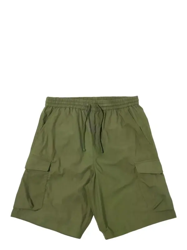 Universal Works Elasticated-waist Cargo Shorts - Green
