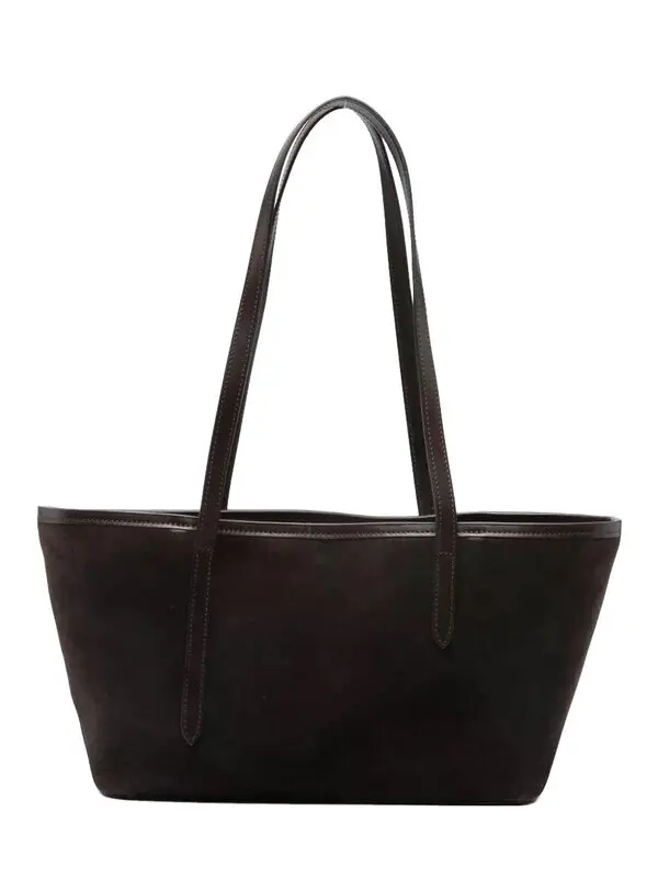 ATP ATELIER Gaiba Suede Tote Bag - Brown