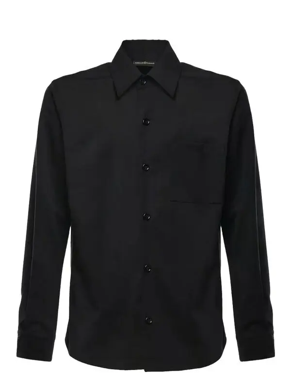 GIULIANO GALIANO Pocket Gabrynero Shirt - Black